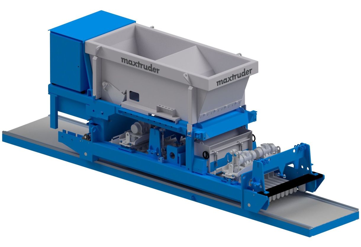 La fileuse pour une multitude d'éléments en béton précontraint